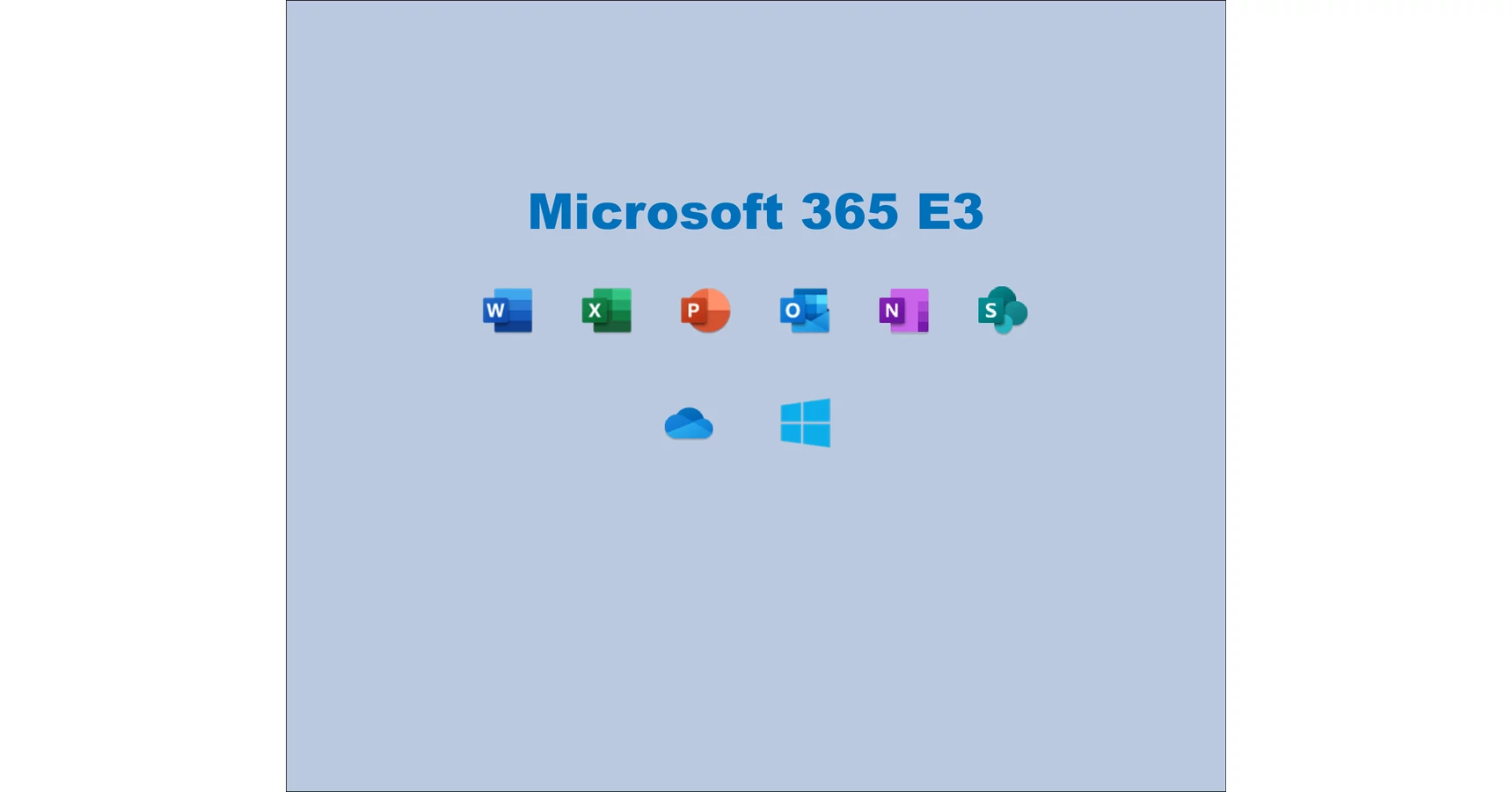 Microsoft 365 E3 EEA (no Teams) - Microsoft - InqShop-InqSoft Marketplace